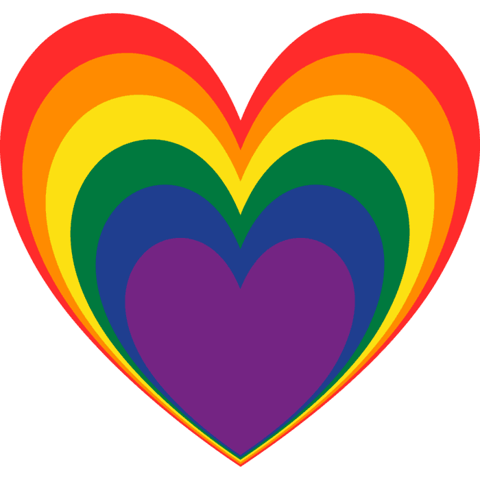 Pride Heart PNGs for Free Download