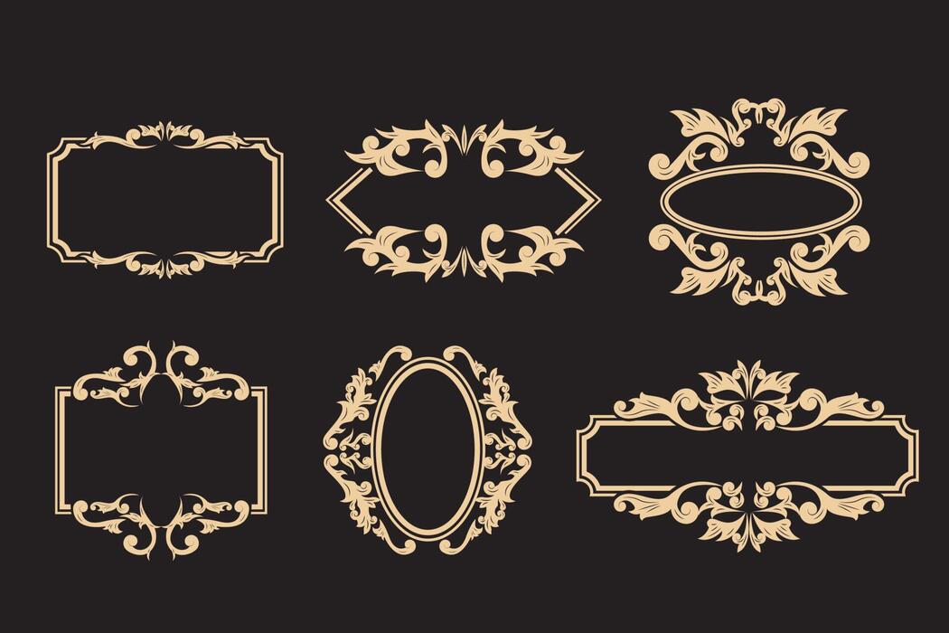Decorative Text Frames Vector Art, Icons, and Graphics for Free Download