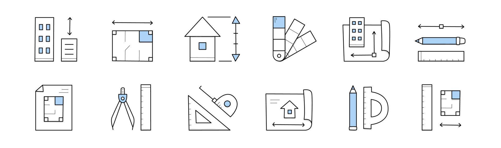 Architecture Icons Vector Art, Icons, and Graphics for Free Download