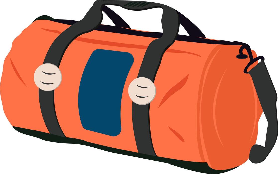 Duffle Bag Vector Art, Icons, and Graphics for Free Download