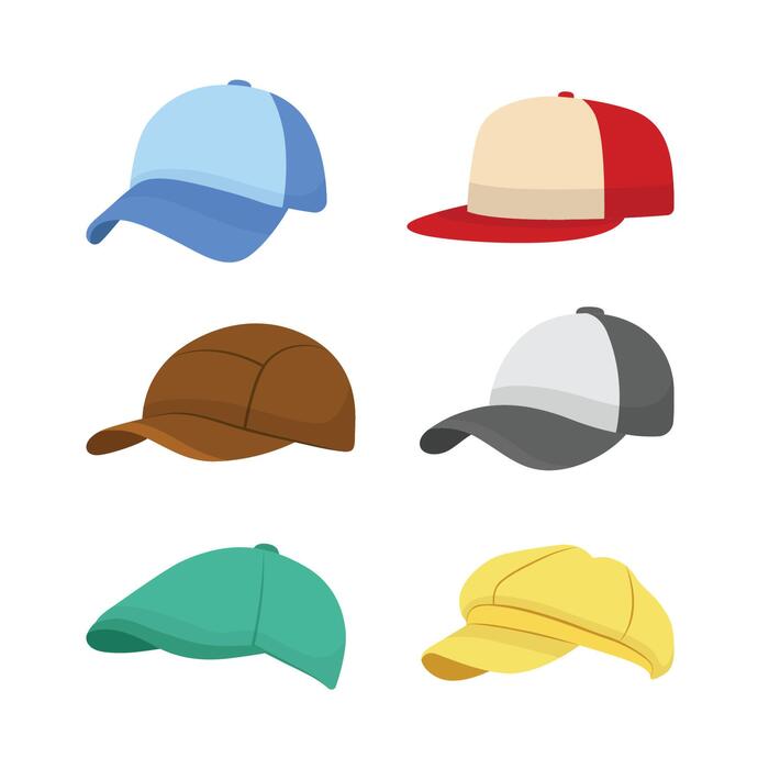 Cap Template Vector Art, Icons, and Graphics for Free Download