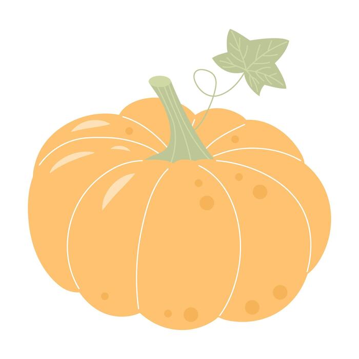 Pastel Pumpkin Vector Art, Icons, and Graphics for Free Download