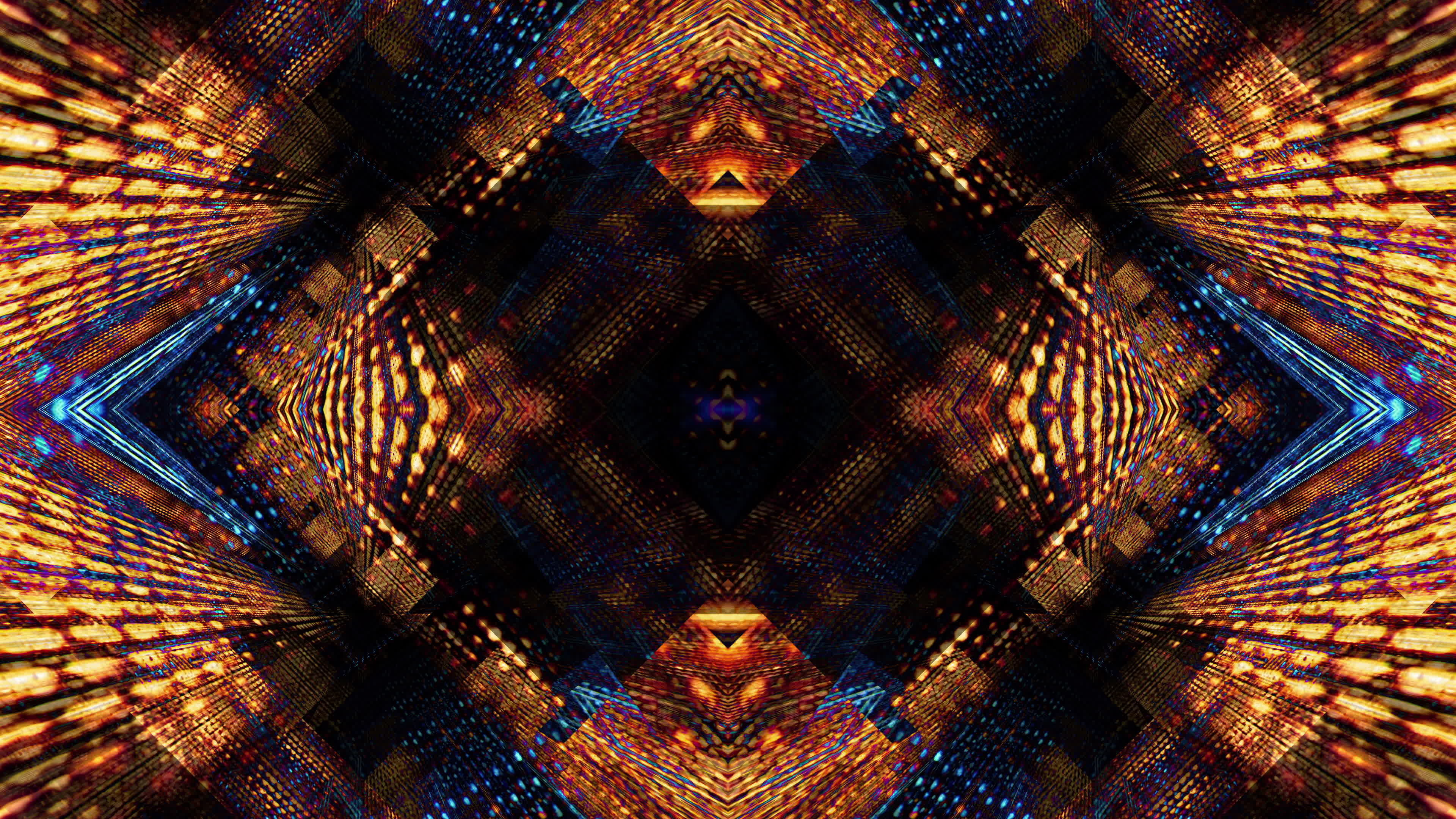 A Futuristic Technology Kaleidoscope - Loop 13768311 Stock Video at Vecteezy