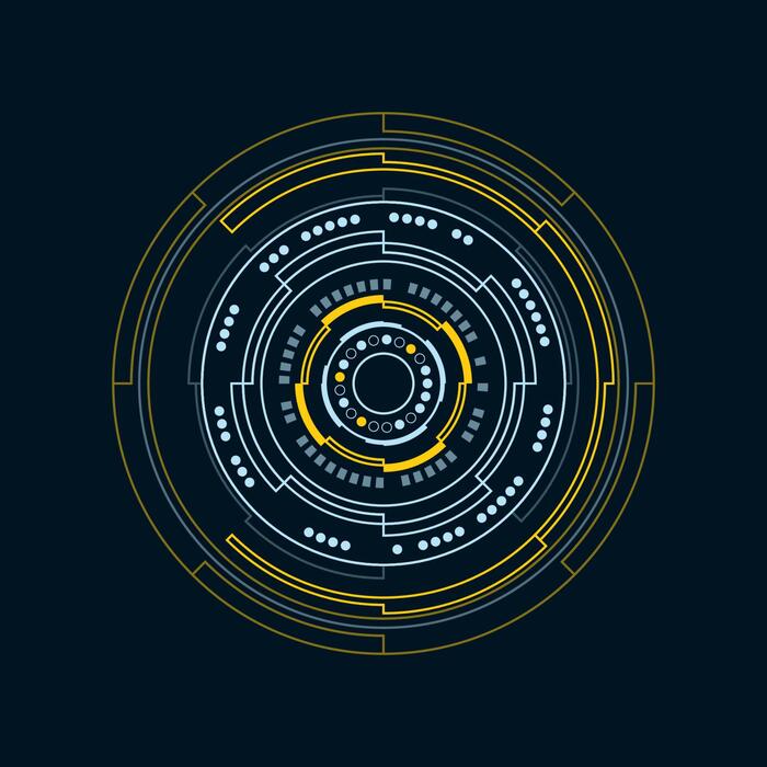Sci Fi Circle Vector Art, Icons, and Graphics for Free Download