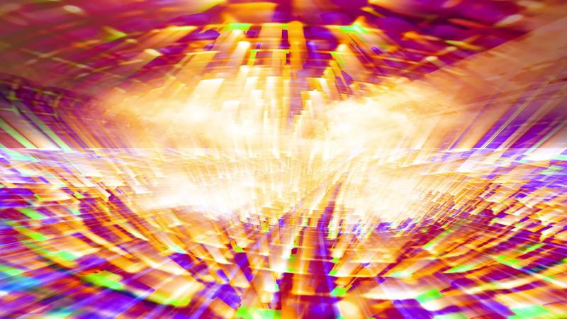 Streaming data abstraction with numbers, letters and digital light effects - Loop 13825701 Stock ...