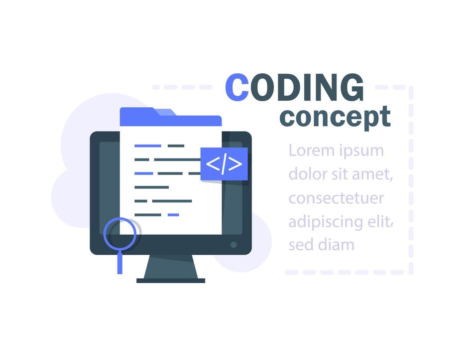 Coding Poster Vector Art, Icons, and Graphics for Free Download