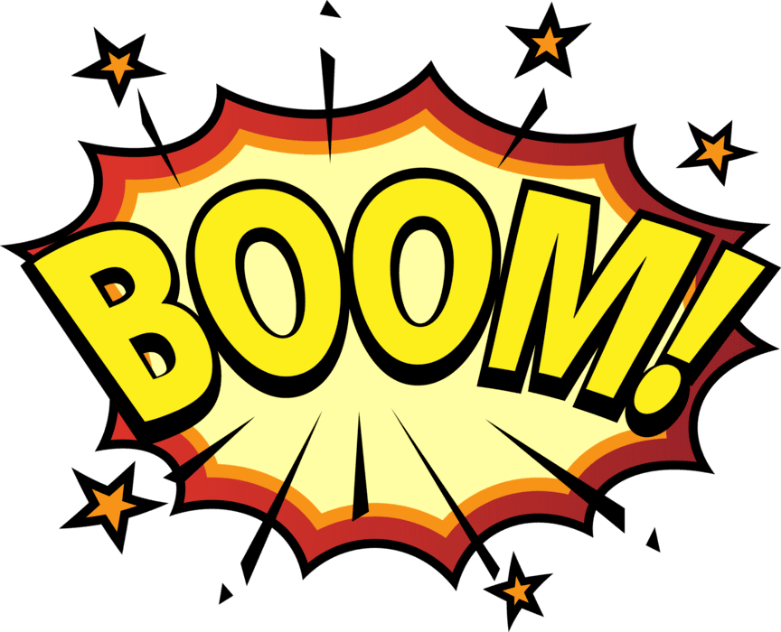 Boom PNGs para download gratuito