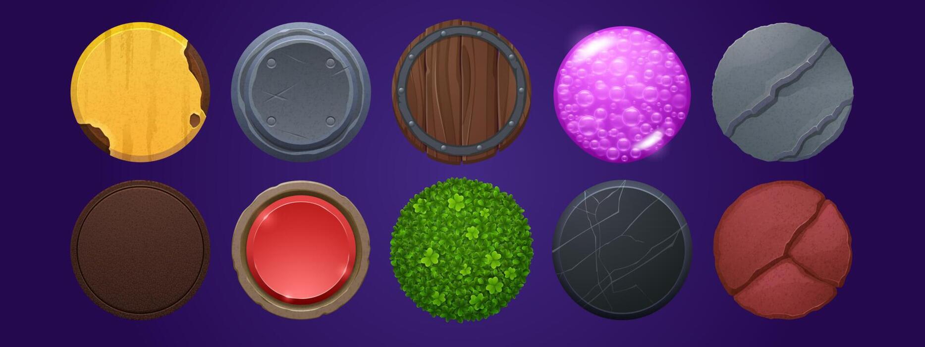 Button Texture Vector Art, Icons, and Graphics for Free Download