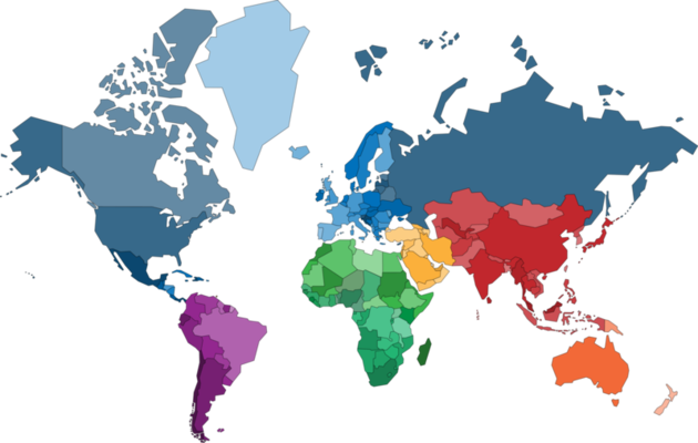 Map Of The World Pngs For Free Download