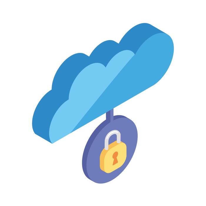 Cloud Computing Security Vector Art, Icons, and Graphics for Free Download