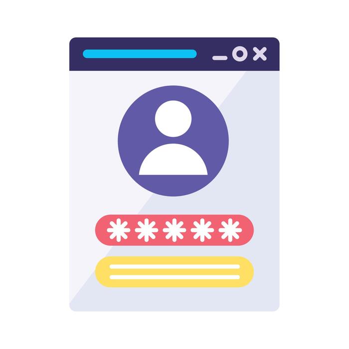 Account Login Icon Vector Art, Icons, and Graphics for Free Download