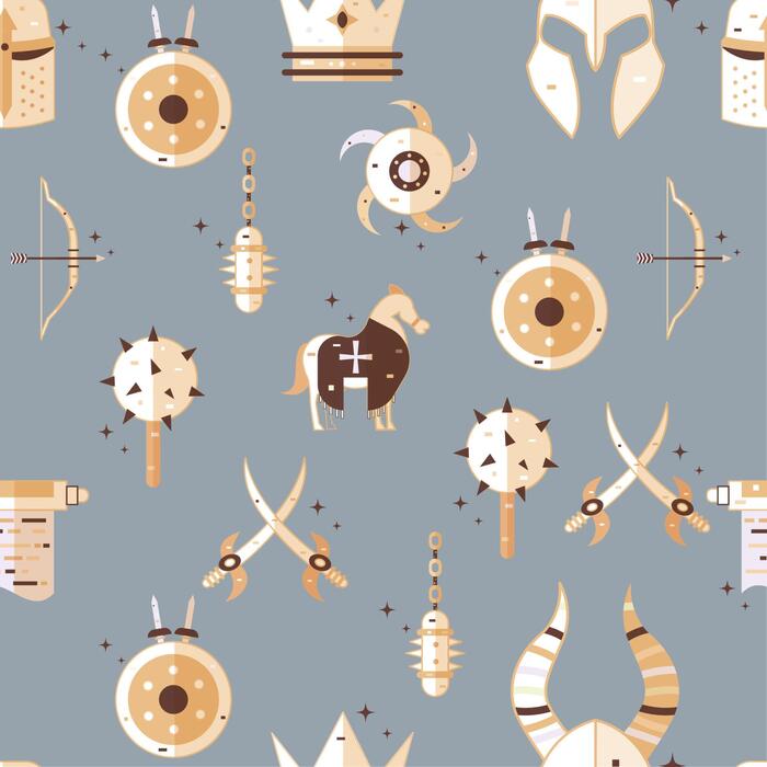 Medieval Pattern Vector Art, Icons, and Graphics for Free Download