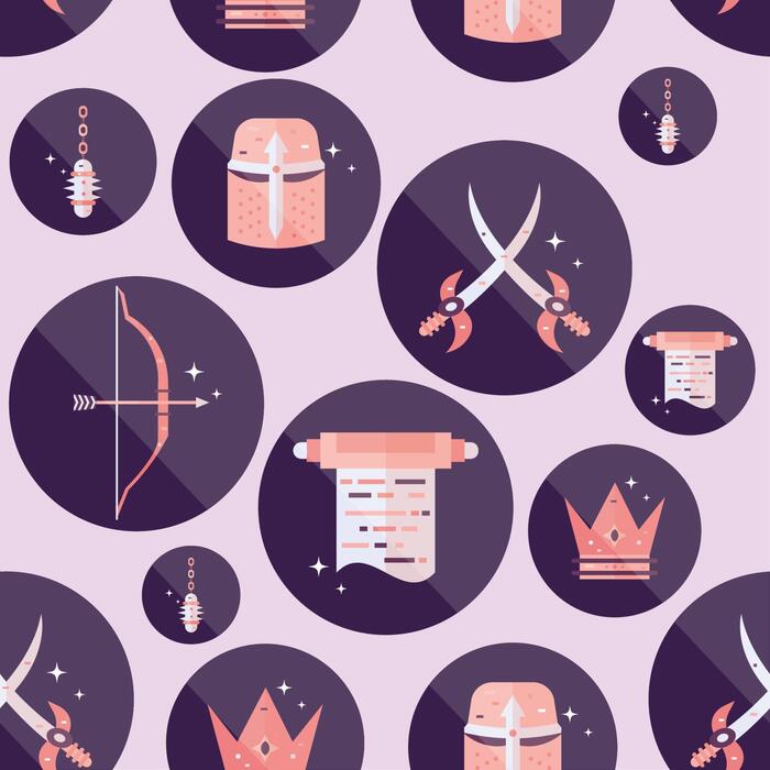 Medieval Pattern Vector Art, Icons, and Graphics for Free Download
