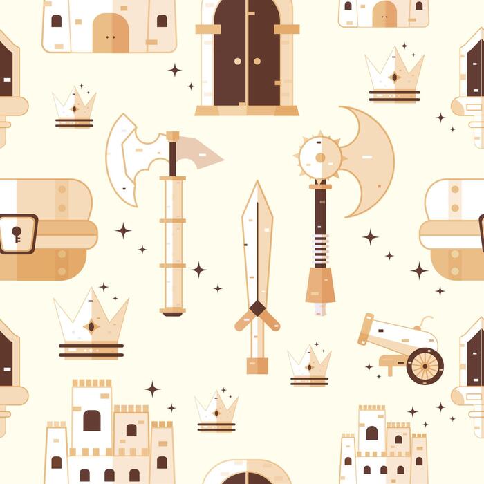Medieval Pattern Vector Art, Icons, and Graphics for Free Download