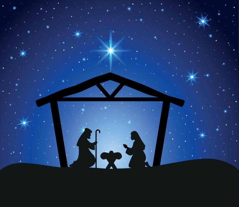 Religious Christmas Vector Art, Icons, and Graphics for Free Download