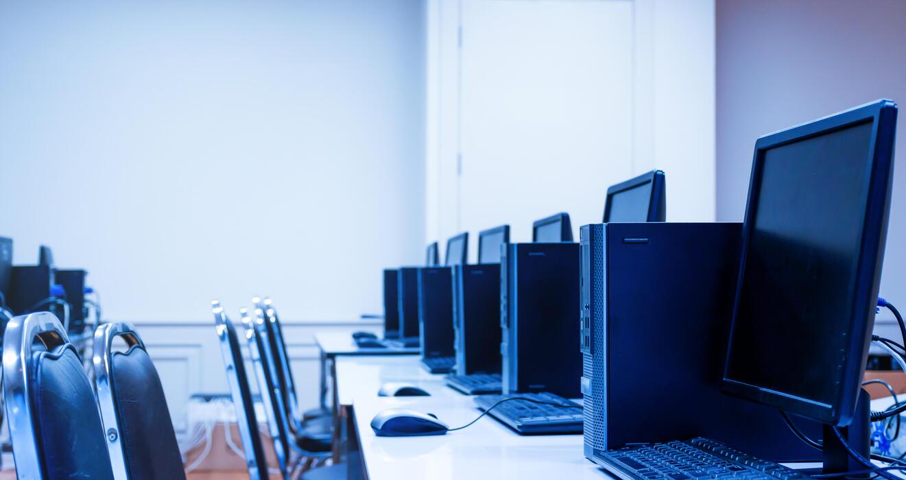 Row Of Computers Stock Photos, Images and Backgrounds for Free Download