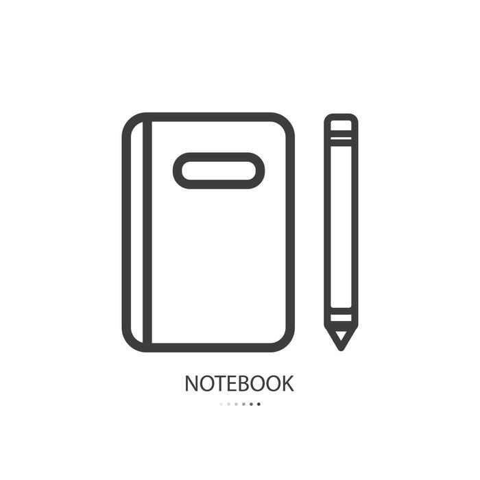 Notebook Logo Vector Art, Icons, and Graphics for Free Download