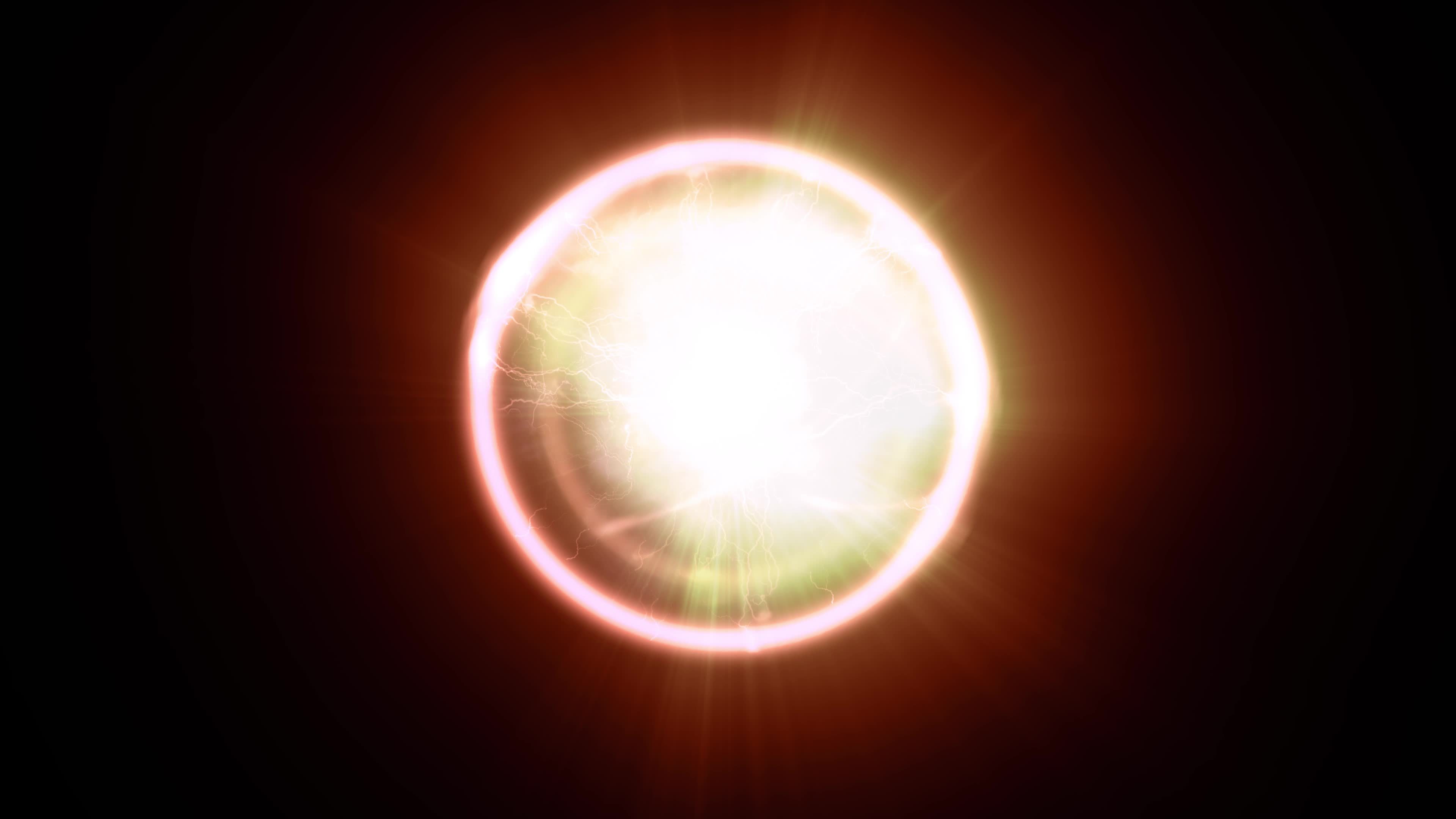 A Microscopic Atomic Particle System Loop 14031283 Stock Video At