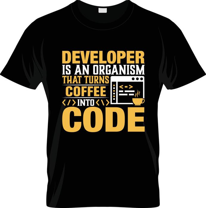 Coding T Shirt Vector Art, Icons, and Graphics for Free Download