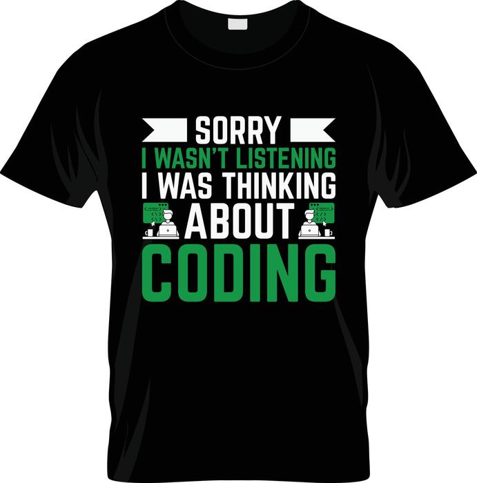 Coding T Shirt Vector Art, Icons, and Graphics for Free Download