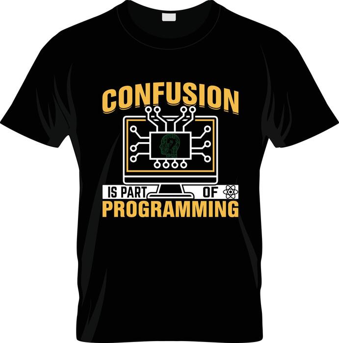 Programmer Shirt Vector Art, Icons, and Graphics for Free Download