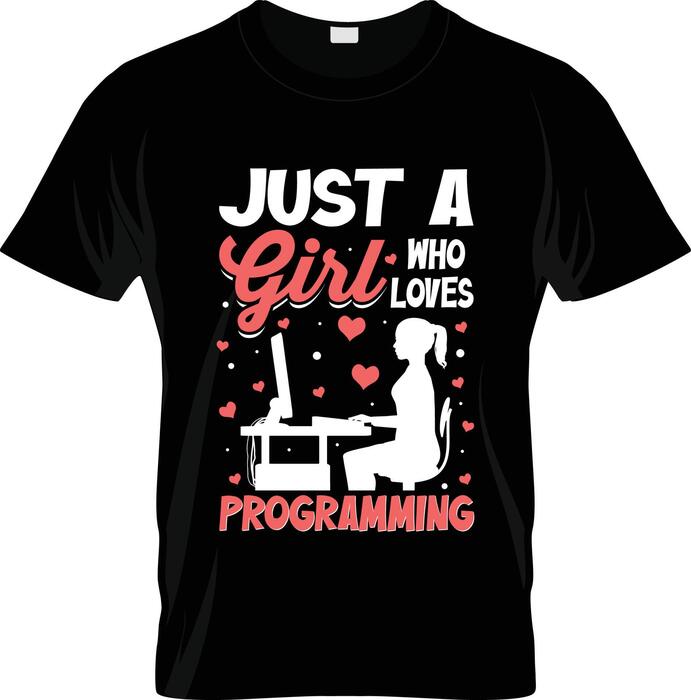 Programmer T Shirt Vector Art, Icons, and Graphics for Free Download