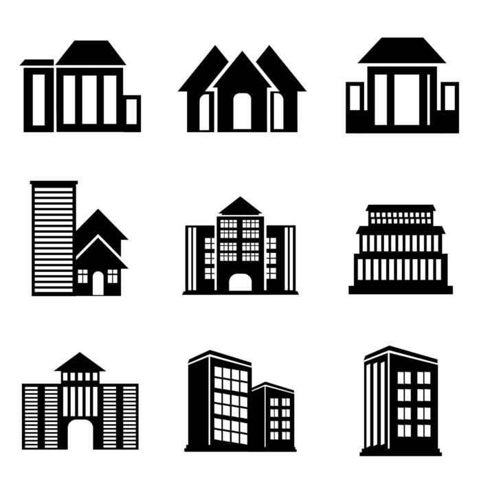 Building Icon Vector Art, Icons, and Graphics for Free Download
