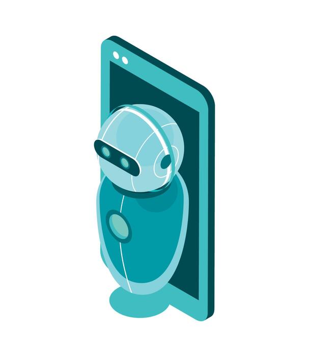 Ai Robot Vector Art, Icons, and Graphics for Free Download