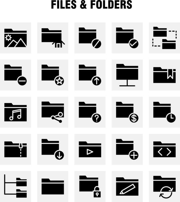 Page 3 | Folder Icon Set Vector Art, Icons, and Graphics for Free Download