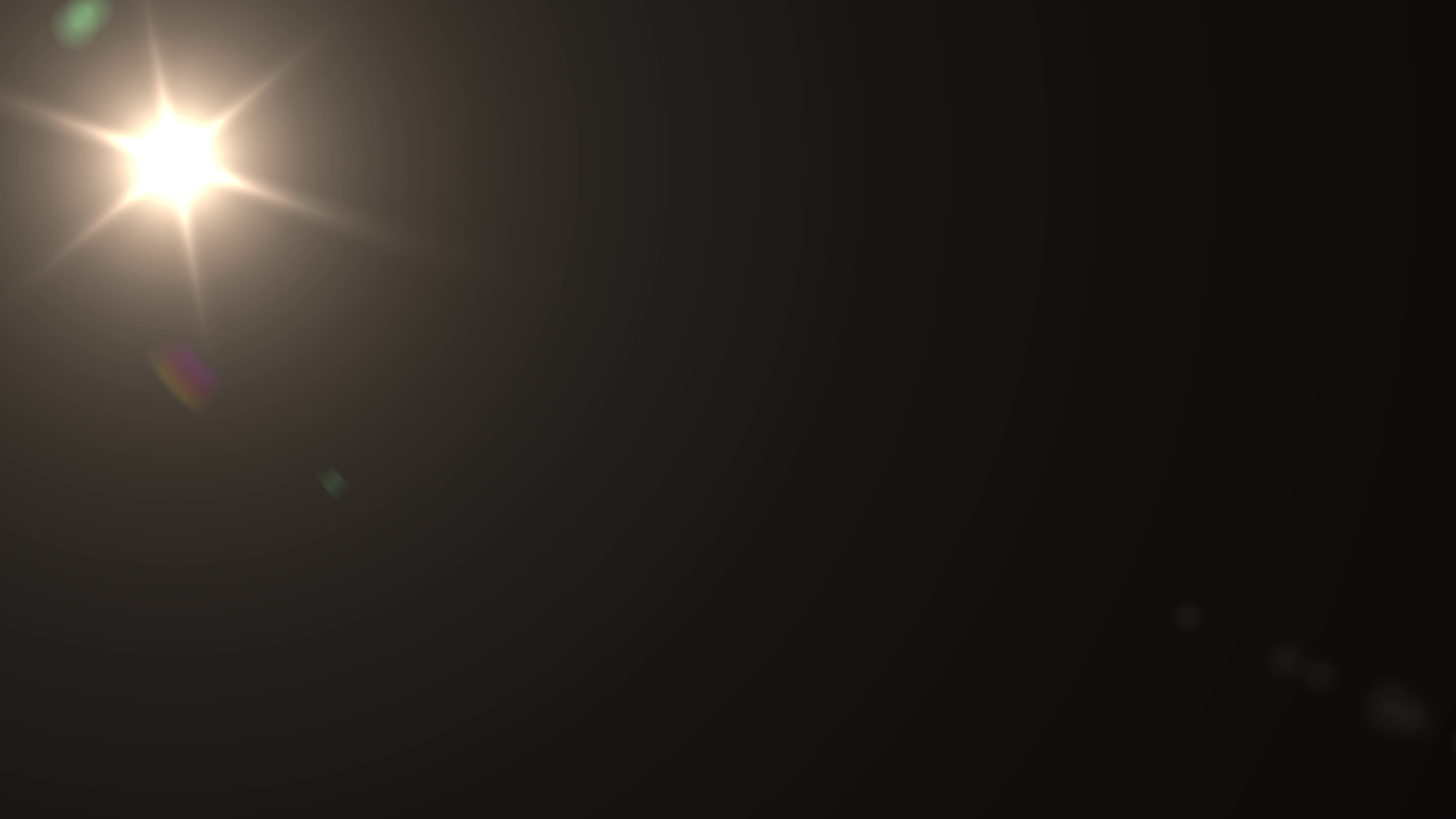 Lens flare, Optical lens flare effect, overlay light effect, Glowing Light on black.4K 14277628 ...