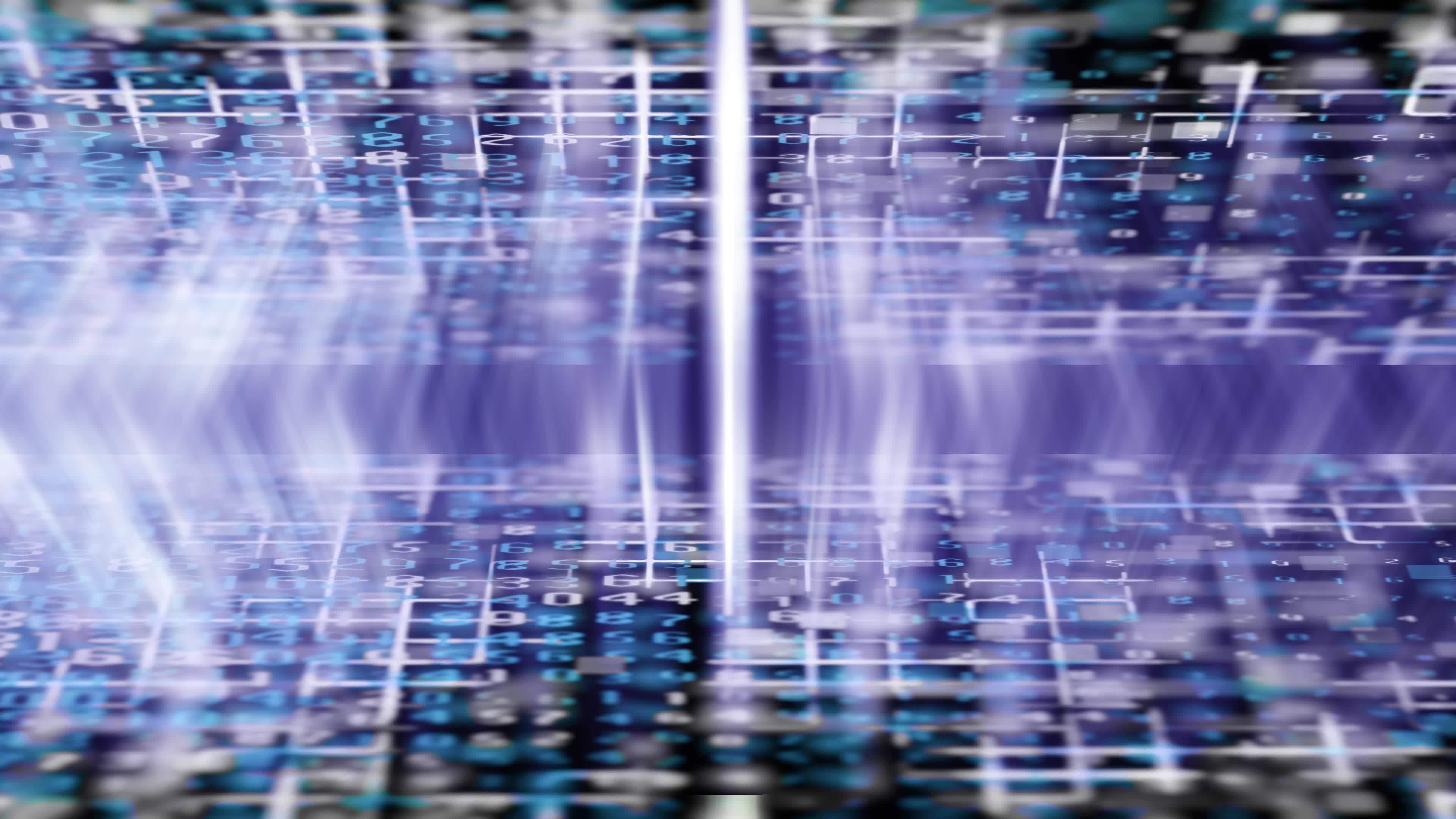 Streaming digital data with light beams - Loop 14295754 Stock Video at ...