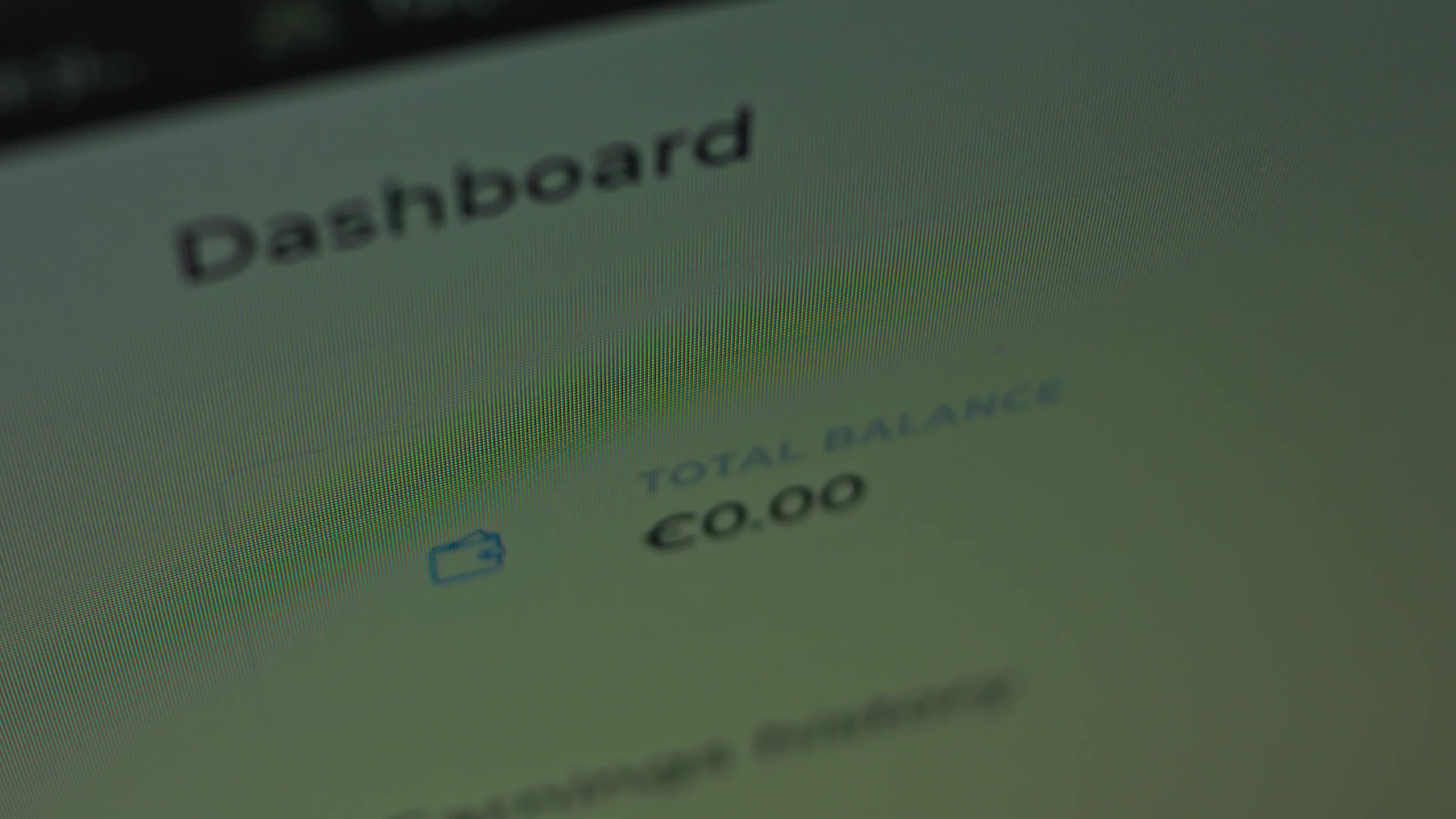 Cryptocurrency Mining On A Computer Screen The Algorithm Of The Computer Program On The Monitor