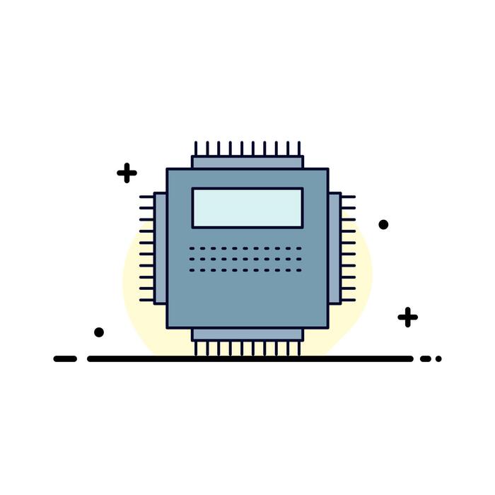 Computer Processor Vector Art, Icons, and Graphics for Free Download