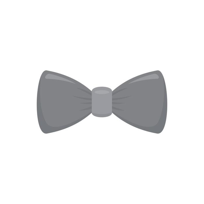 Silver Bow Tie Vector Art, Icons, and Graphics for Free Download