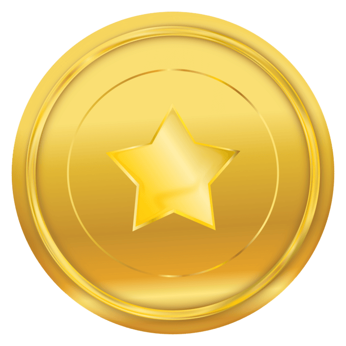 Star Coin PNGs for Free Download