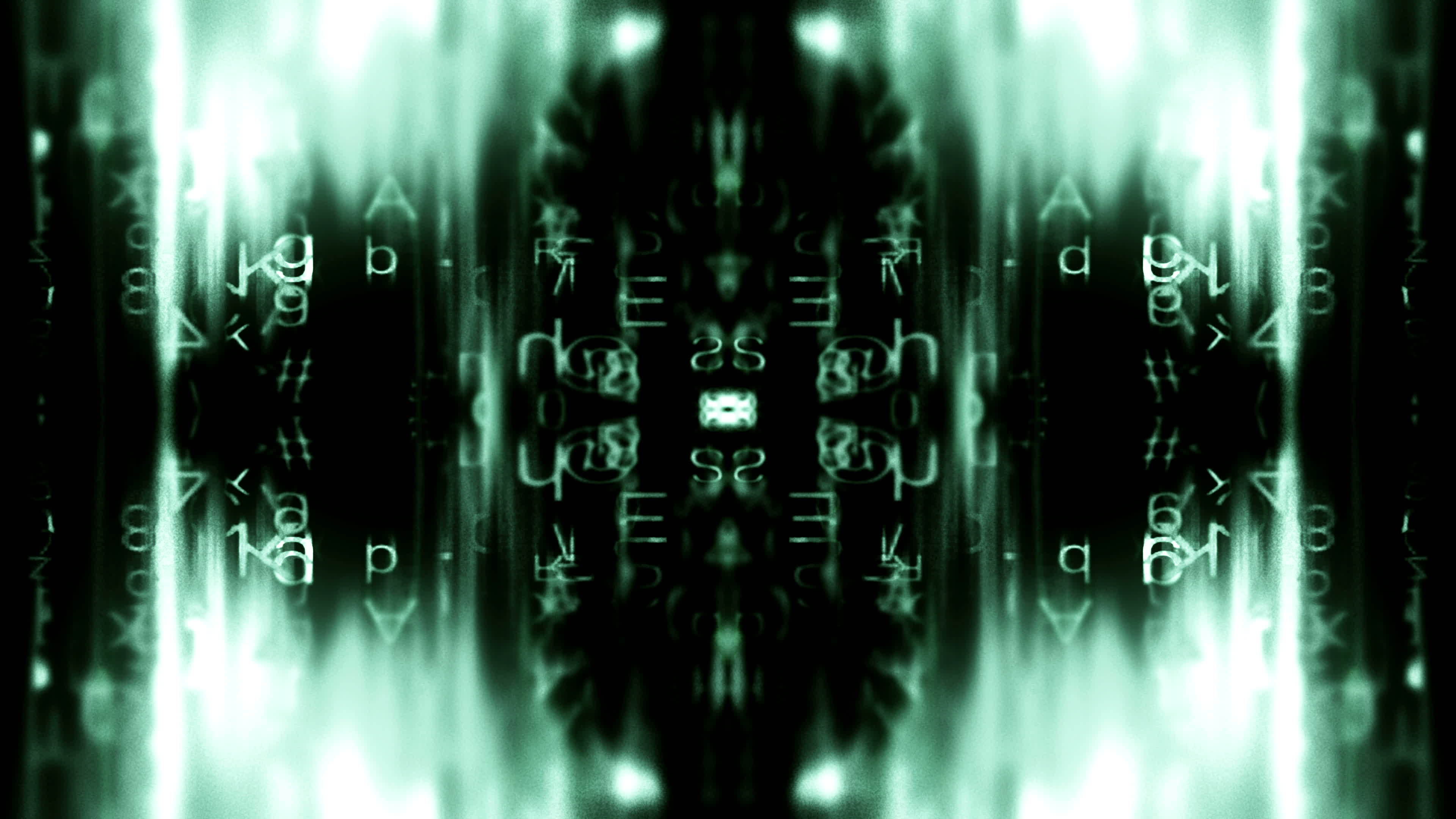 Streaming Digital Data Abstraction With Symbols And Light Effects