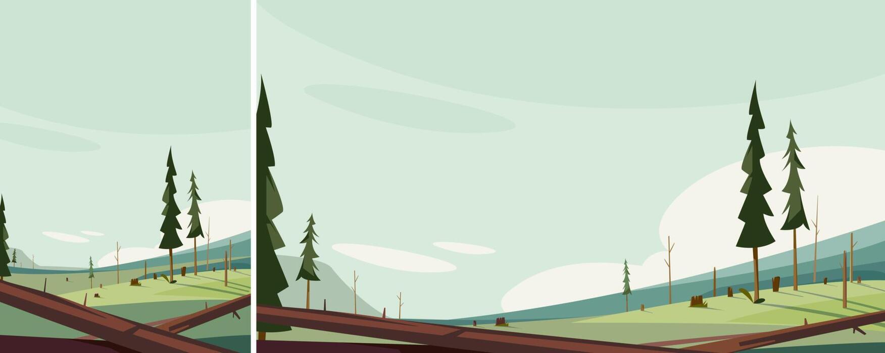 Forest Trees Vector Art, Icons, and Graphics for Free Download