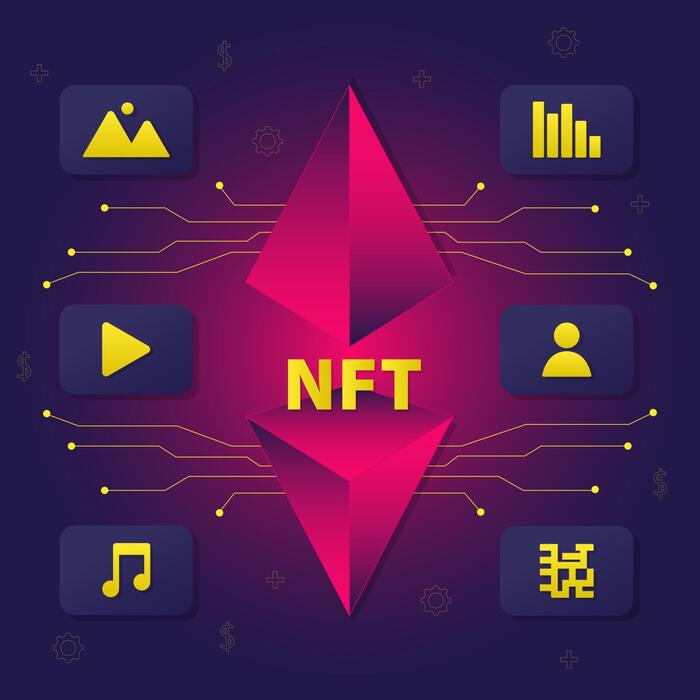 Nft Blockchain Vector Art, Icons, and Graphics for Free Download