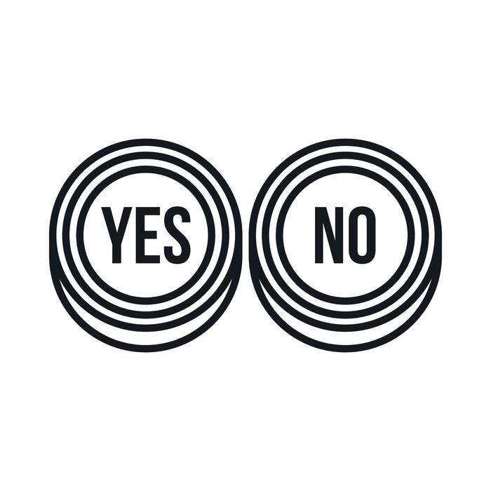 Yes No Button Vector Art, Icons, and Graphics for Free Download