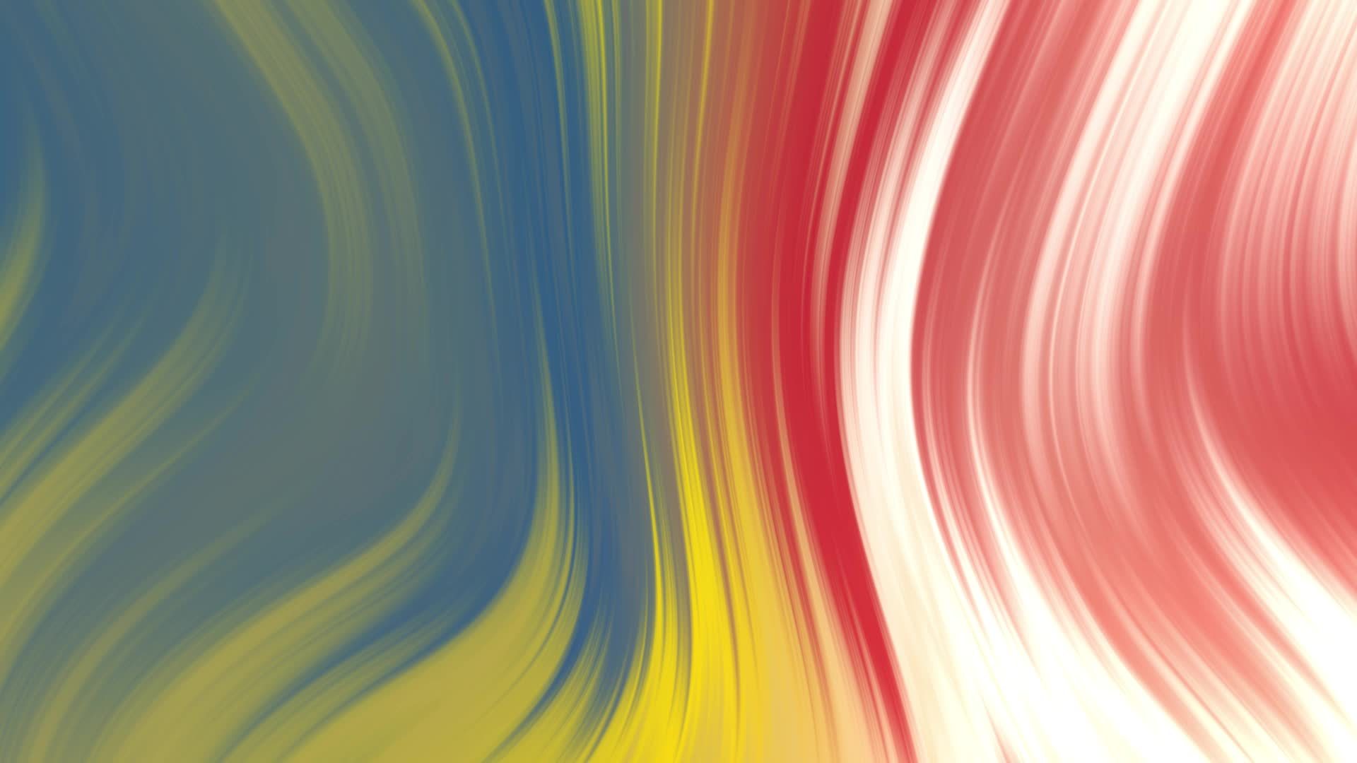 Animation Loop Technology Multicolored Light Vertical Lines Wave Animation Abstract Dark Motion