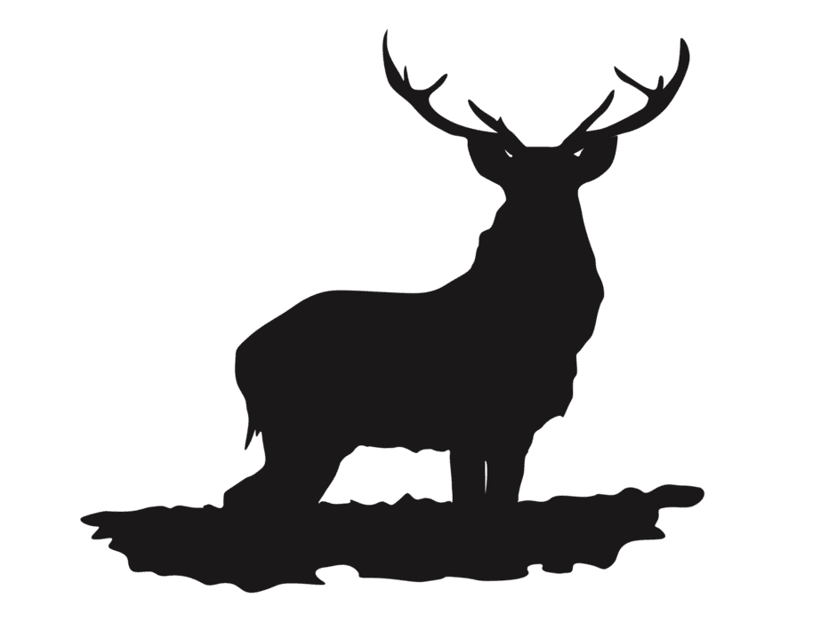 Deer Silhouette PNGs for Free Download