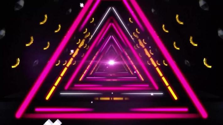 Animated Background Neon Stock Video Footage for Free Download