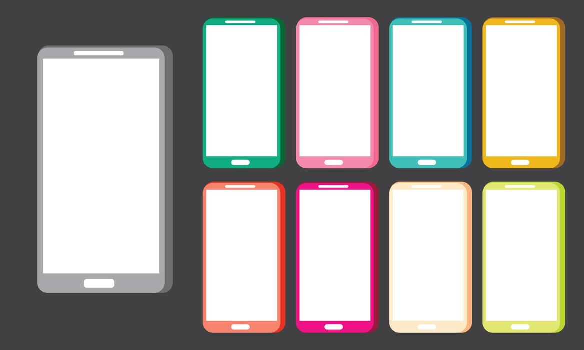Mobile Phone Frame Vector Art, Icons, and Graphics for Free Download