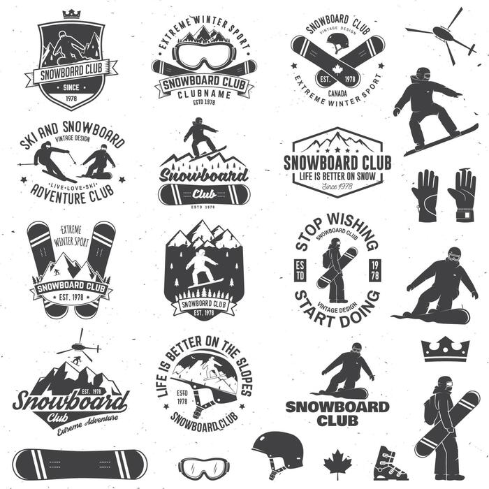 Snowboard Vector Art, Icons, and Graphics for Free Download