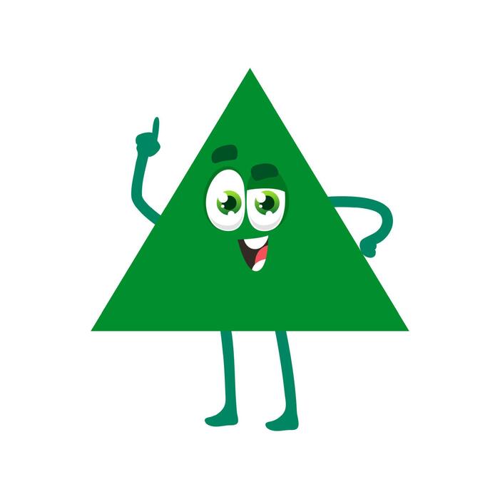 Triangle Cartoon Vector Art, Icons, and Graphics for Free Download