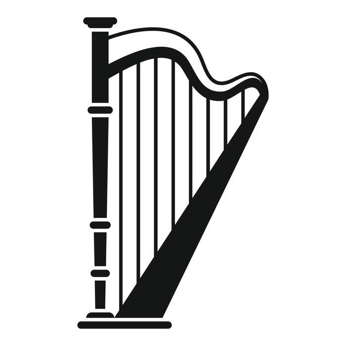 Harp Vector Art, Icons, and Graphics for Free Download