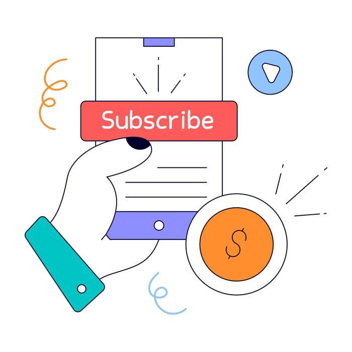 Monthly Subscription Vector Art, Icons, and Graphics for Free Download