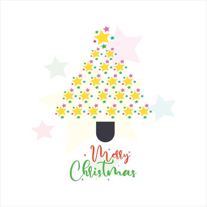 Merry Christmas Tree Vector Art, Icons, and Graphics for Free Download