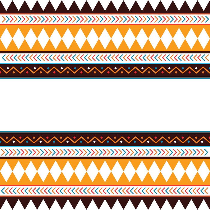 African Pattern Border Vector Art, Icons, and Graphics for Free Download