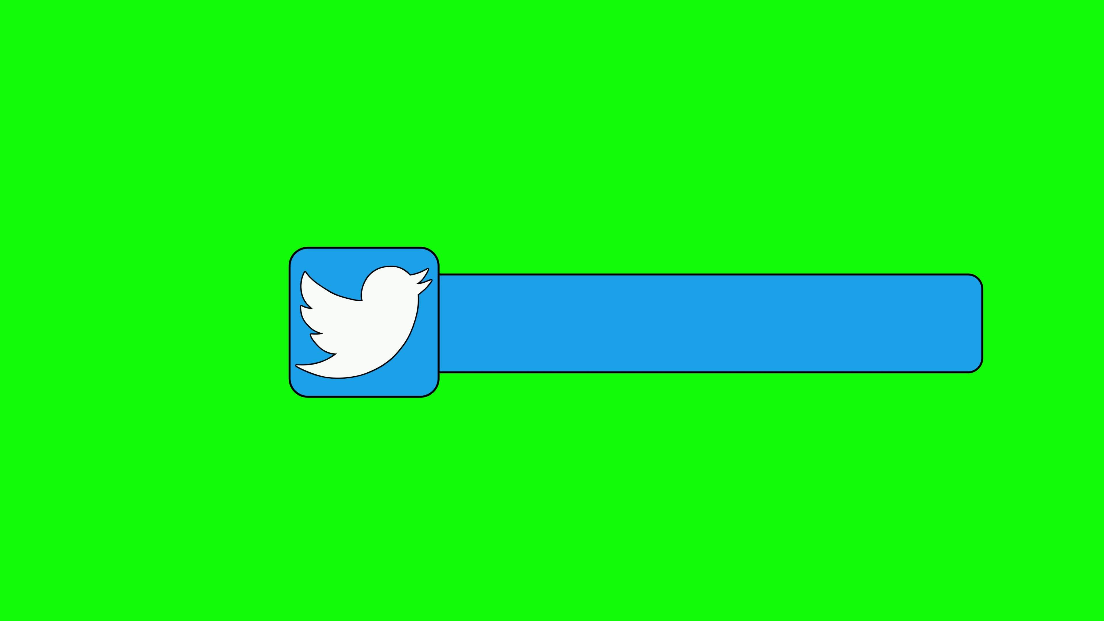 Twitter Lower Third Animation Green Screen Download For Free Twitter Animation In 4k Twitter